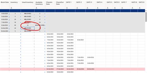 Blocked Error With Countifs When Range Columns Are Populated Via