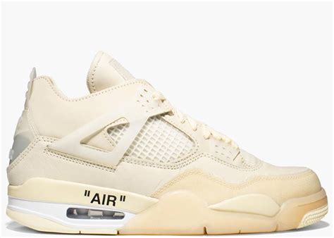 Nike Air Jordan 4 Retro Off White Sail W