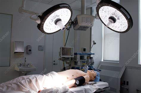 Simulation Surgical Room Stock Image C0221378 Science Photo Library