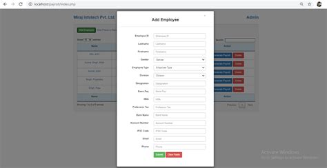 Github Ankitk Payrollmanagementsystem
