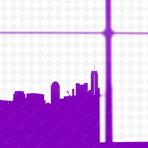 Urban Skyline Shadow Forming Angular Geometric Shapes Sharp And Png Shadow Cast Illustrations