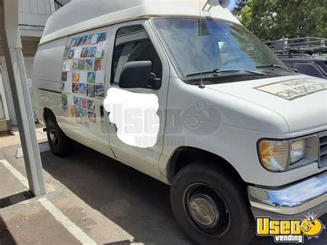 Ford Econoline E250 Ice Cream Van Mobile Dessert Store For Sale In