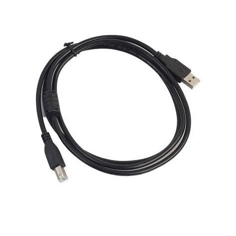 USB Cable Printer Lead Type A To B Male High Speed Scanner Printer Cable 1 5M Black At Rs 49