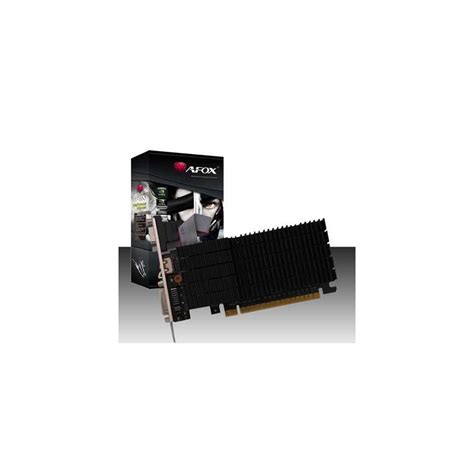 AFOX GeForce GT OC GB Bit DDR Low Profile Silent PCI E Graphics Card