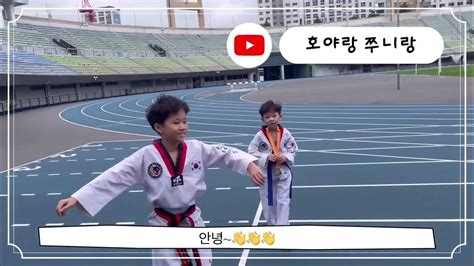 성남시 태권도대회 스피드 발차기 출전 Youtube