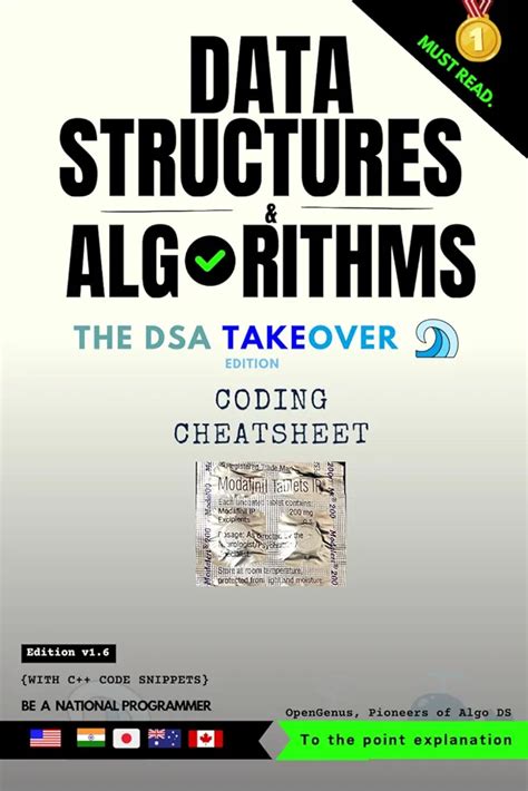 Data Structures And Algorithms Coding Cheatsheet The Dsa Takeover