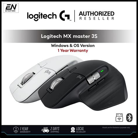 Logitech Mx Master S Advanced Wireless Mouse With Bluetooth Hyper Fast Scroll Wheel Shopee