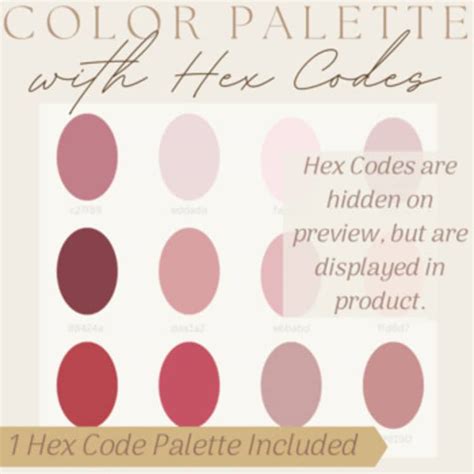 Blush Color Palette Code