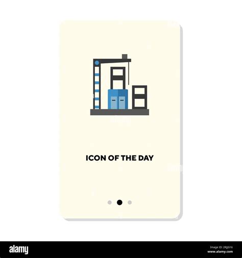 Crane Building Office Block On White Background Stock Vector Image And Art Alamy