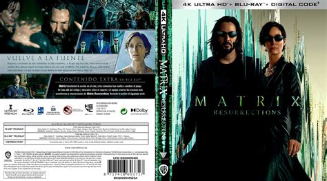 Caratula Matrix Resurrections 4k