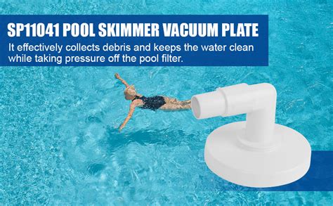 Afzz Sp11041 Pool Skimmer Vacuum Plate For Hayward Pool