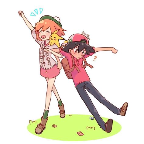 Pin By Ashi Patel On Pokemon Ash And Misty Misty From Pokemon