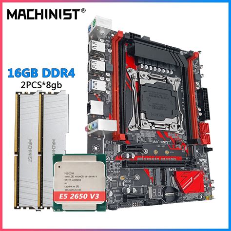 Jual Preorder Machinist X99 Motherboard Lga 2011 3 Set Kit With Xeon E5