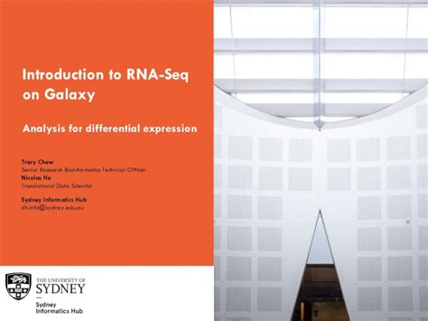 Pdf Introduction To Rna Seq On Galaxy€¦ · Introduction To Rna Seq On
