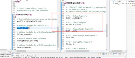 msp430 grace 实战（一）：led流水灯 msp430g20 96led csdn博客