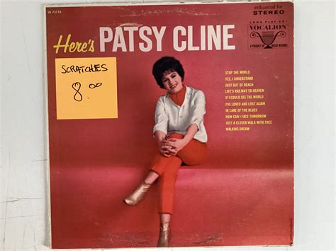 Cline Patsy Heres Patsy Cline Usa 1965 Used Legend Records