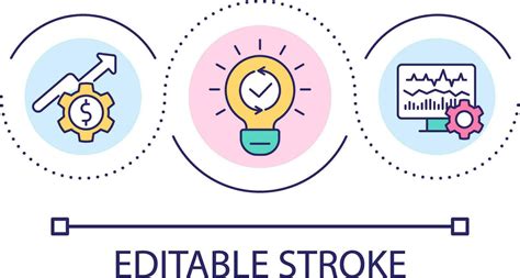 Alternative Methods To Get Profit Loop Concept Icon Business Innovation Creative Thinking