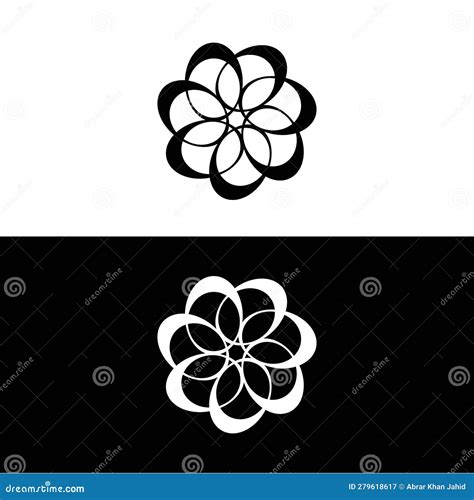 Circle Vector Logo Template Illustration Stock Vector Illustration Of Border Ring 279618617