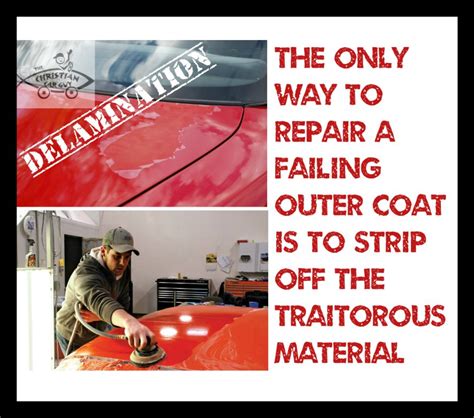 Delamination Cause Complaint Correction Counter The Christian Car Guy Radio Show