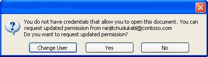 Restrict Access To Documents With Information Rights Management In Word Microsoft Support