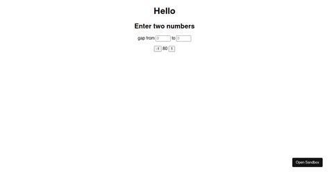 Buttons Codesandbox