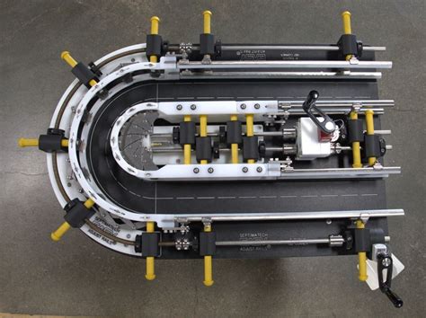 Easy Adjustable Conveyor Guide Rails Bottle Automated Septimatech