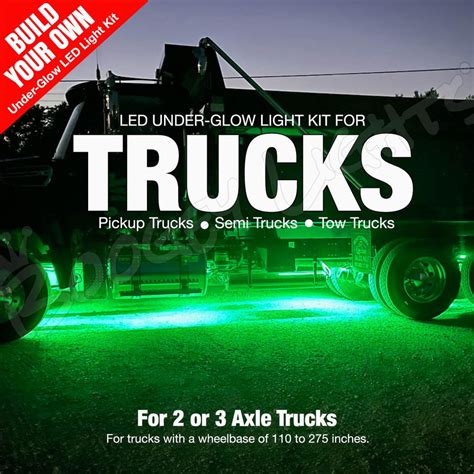 Build Your Own Truck Under Glow Led Light Kit Boogey Lights