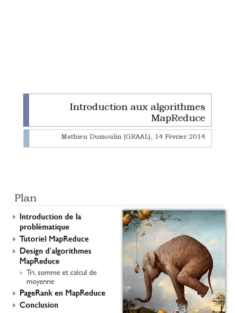 Introduction Aux Algorithmes Mapreduce Pdf