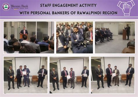 Staff Engagement Activity Held With Personal Bankers Of Rawalpindi Region Head Of Sales
