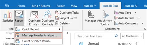 Easily View And Analyze Full Headers Of An Email In Outlook