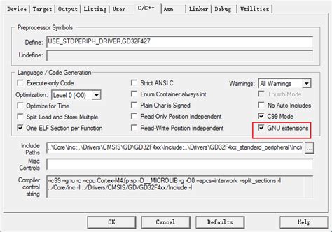 错误记录：error 3093 Anonymous Structs Are Only Supported In Gnu Mode
