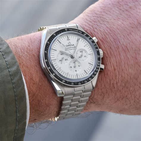 Hands On Impressions About The White Dial Omega Speedmaster Moonwatch