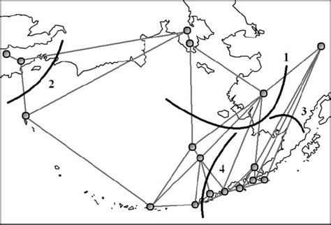 Genetic Barrier Analysis Of A Delaunay Connectivity Network Using