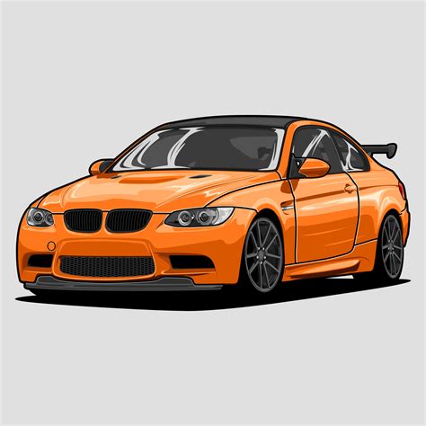 Perspective View Car Vector Illustration For Conceptual Design 14462151 Vector Art At Vecteezy