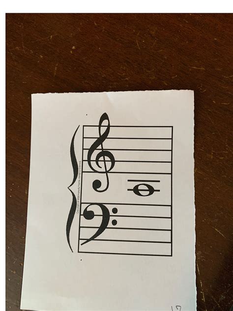 Music Notation Question Note Between Staves Music Practice