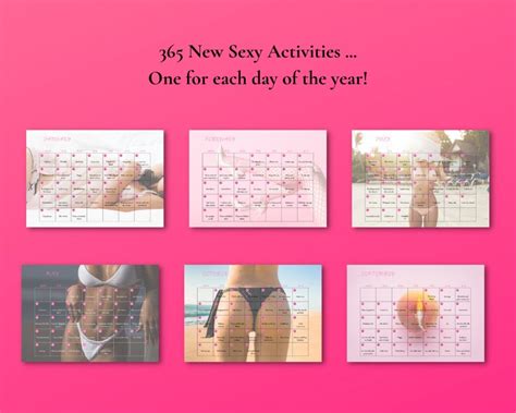 20232024 Kinky Sex Calendar Printable Calendar For Adults 365 Sex