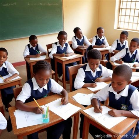 Adult Learners Sustainable Education Classroom Stable Diffusion Online