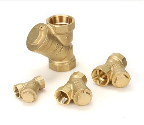 China Factory Brass Water Y Shaped Strainer Filter Valve China Y Strainer Valve And Multiport