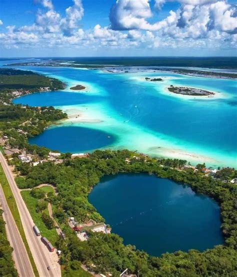 Laguna De 7 Colores Bacalar México 🇲🇽 Bacalar Mexico Laguna De