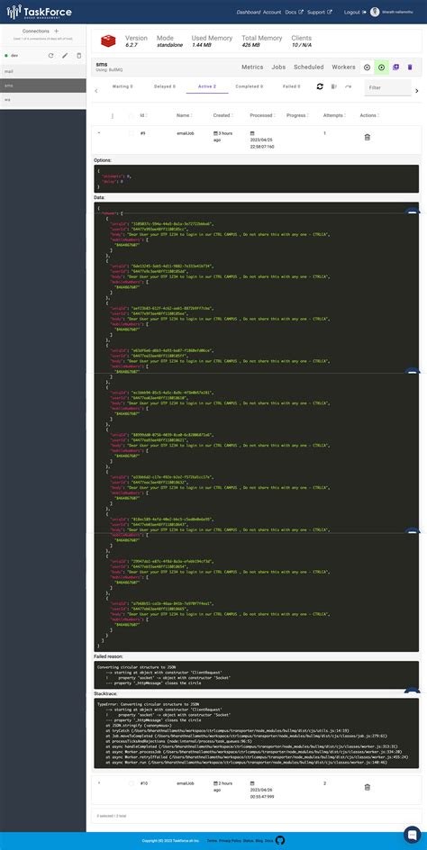 Converting Circular Structure To Json · Issue 130 · Taskforceshissues