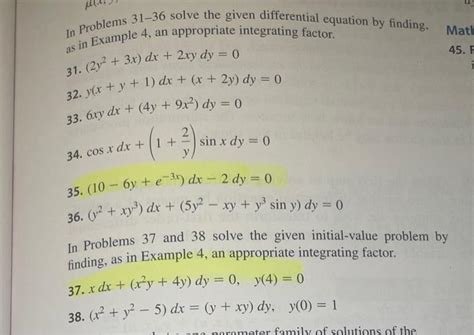 Solved In Problems Solve The Given Initial Value Chegg Com