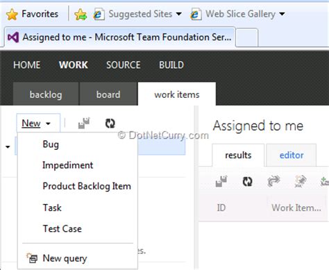 Using Tfs And Scrum To Run The Sprint Dotnetcurry