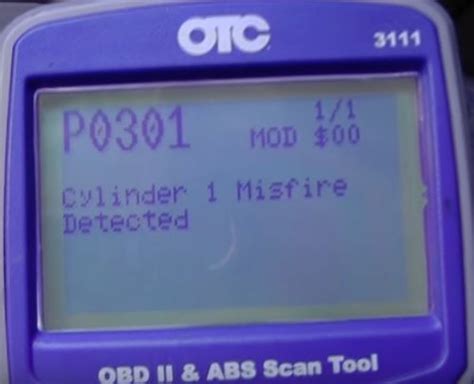How To Fix Error Code P0301 Cylinder 1 Engine Misfire Artofit