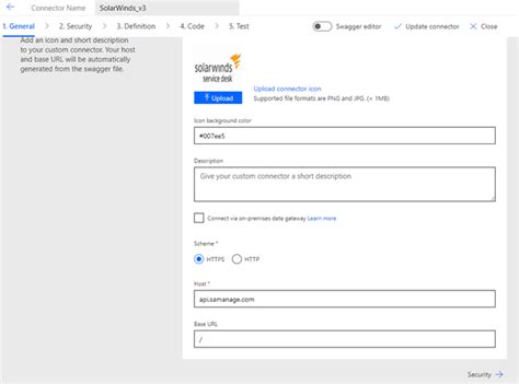 Creating A Custom Connector For Solarwinds Api Using Power Automate