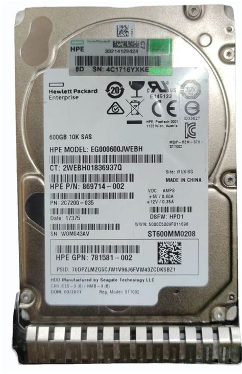 Hp Gb Sas Gbps RPM At Piece In Mumbai ID