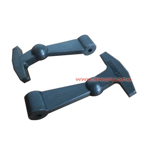 Injection Mould Flexible Small Rubber T Handle Latch With Hardware Rubber Latches And Rubber