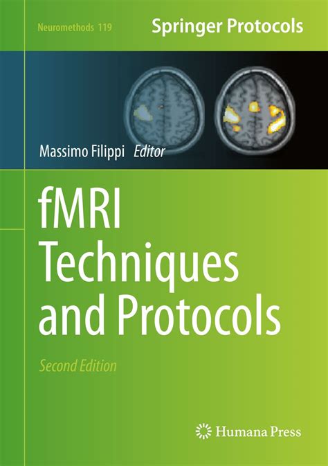 Fmri Techniques And Protocols 1 St Shop Apotheke