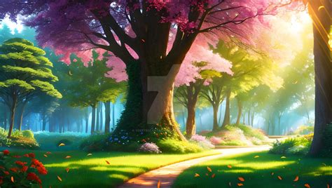 Fantasy Forest By Veesyrsfantasy Ai On Deviantart