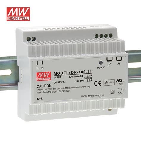 Mean Well Dr 100 24