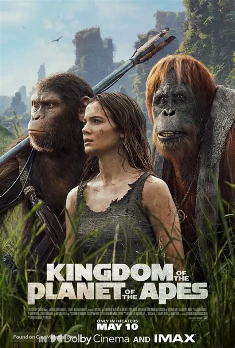 Kingdom Of The Planet Of The Apes 2024 Movie Poster